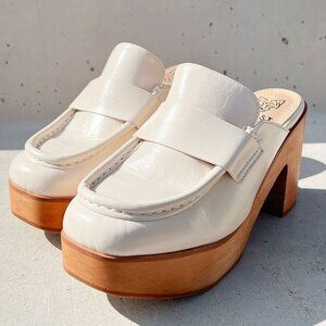 BEAST FASHION | Shoes | New Penny Loafer Wooden Platform Heel Clog ...